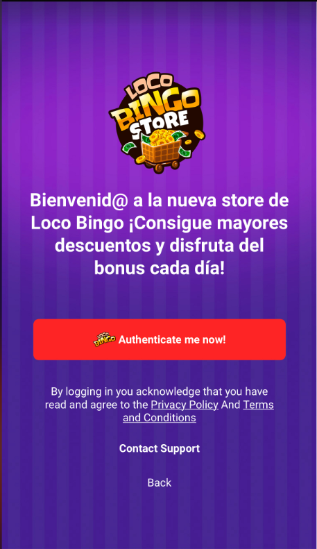 ¿Cómo accedo a la tienda virtual? – Loco Bingo